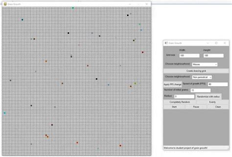 Github Revinderdev Grain Growth Modelling Visualisation Of Cellular Automatons As Grain