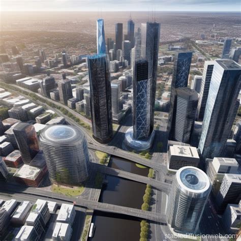 Melbournes Digital Twin City Integration Stable Diffusion Online