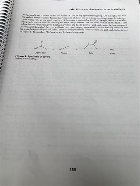 Solved Post Lab Questions Experiment 13 Synthesis Of Aspirin Chegg