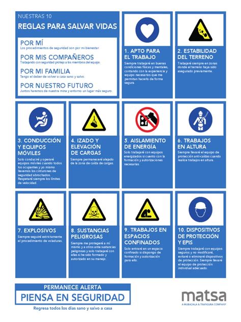 Matsa 10 Reglas Que Salvan Vidas Descargar Gratis Pdf Naturaleza