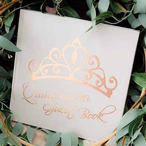 Calculs Libro De Firmas Para Quinceañera Guest Book 15th Quinceanera