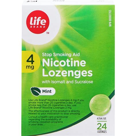 Life Brand Lb Nicotine Lozenges 4mg 24 0 Loz Artofit