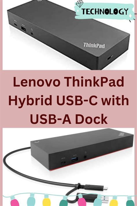 Lenovo ThinkPad Hybrid USB C With USB A Dock US AF US Lenovo Lenovo Thinkpad Usb