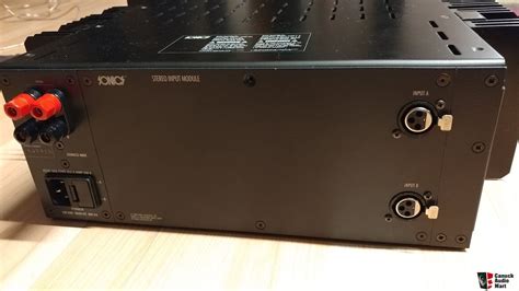 Sonics 400x Amplifier Essentially A Bryston 3b St Photo 3585503 Canuck Audio Mart