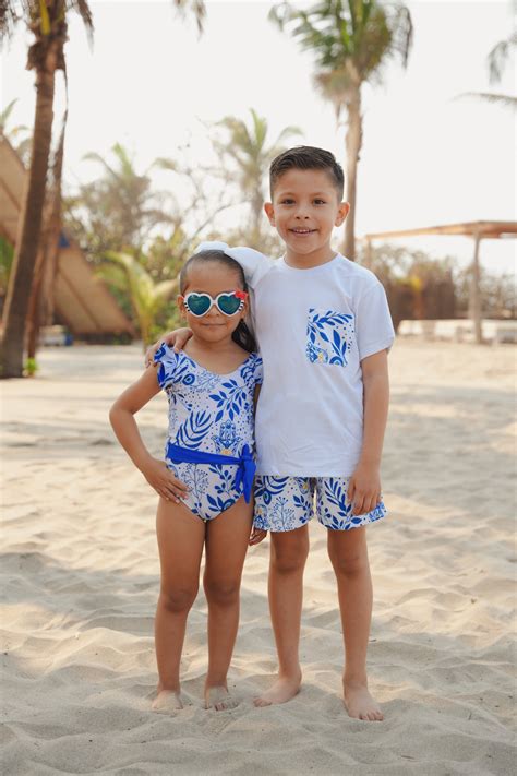 Traje De Baño Niña Amuleto Playa Bendita Swimwear