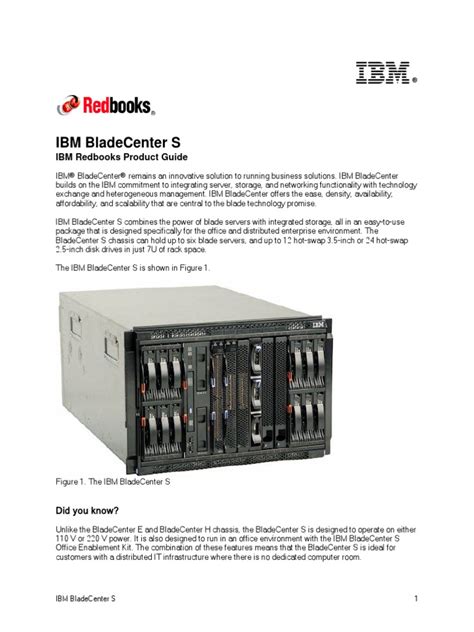 Ibm Bladecenter S Redbook Pdf Computer Networking Computer