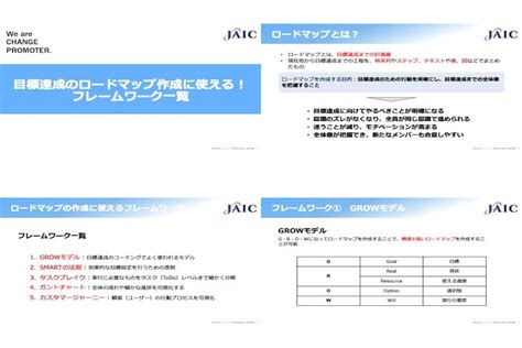 目標達成のロードマップ作成に使えるフレームワーク一覧