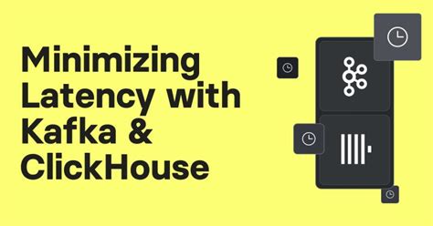John Kennedy On Linkedin Kafka Latency And You Minimizing Latency With Kafka And Clickhouse