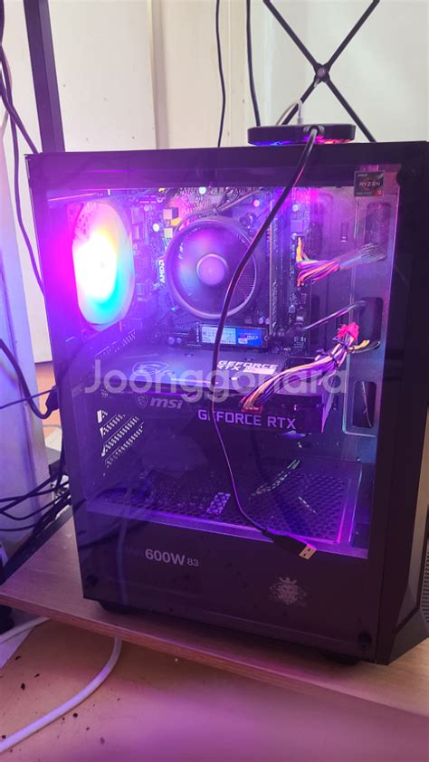 급처 고사양 컴퓨터 본체 팝니다 조립pc 중고나라