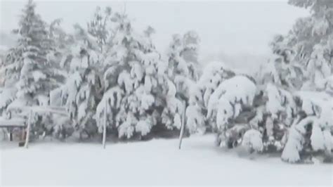 Las Primeras Nieves Llegan A Wyoming Y Dakota Del Sur