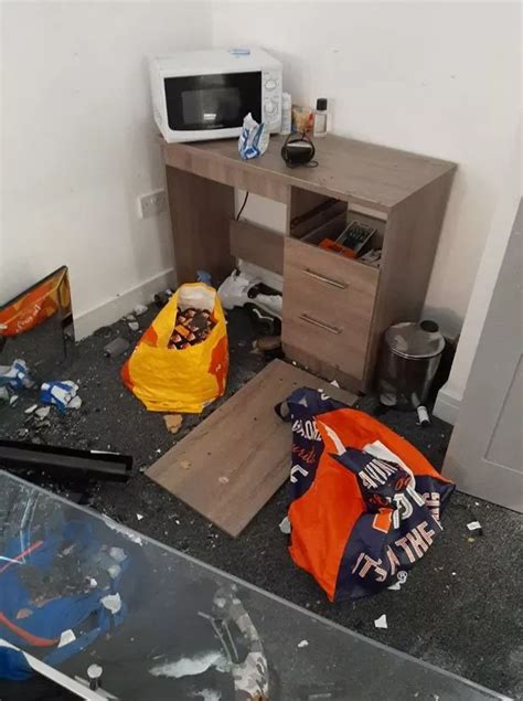 Naked Granddad Trashes Hotel Room While High On Drugs Causing