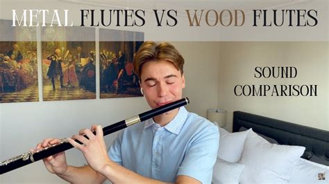 Which Sounds Better Wood Vs Metal Flutes Silver Gold YouTube