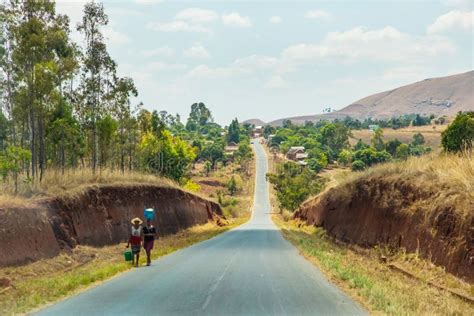 Madagascar Life Along Roads Editorial Photography Image Of Africa