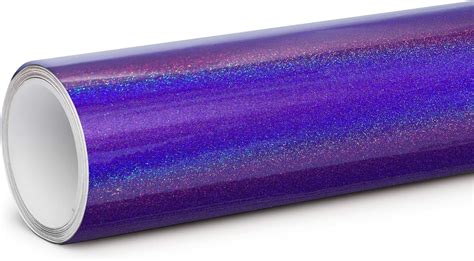 Tinybot Gloss Laser Flip Purple Car Wrap With Air Release