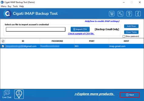 Backup Emails From IMAP Mail Server IMAP Backup Tool For Windows Mac