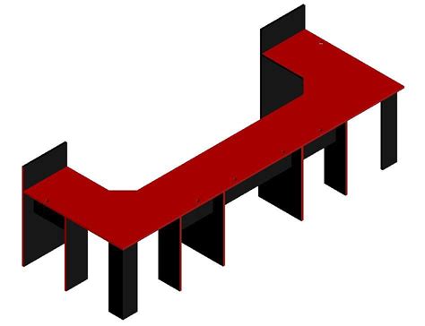 Office Table Design In Autocad At Ellie Dow Blog