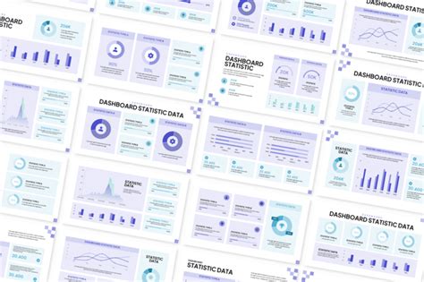 Statistic Dashboard Powerpoint Incl Analysis And Tracking Envato
