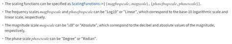 Plotting Bodeplot Phase In Normal Scale Mathematica Stack Exchange