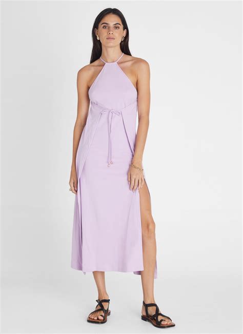 Amethyst Halter Dress Heaven Swim Australia