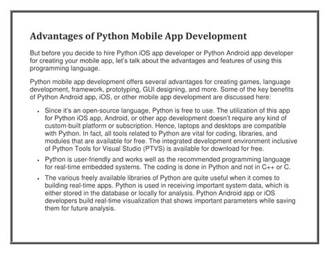 PPT Python Mobile App Developer Hiring PowerPoint Presentation Free Download ID 10156699