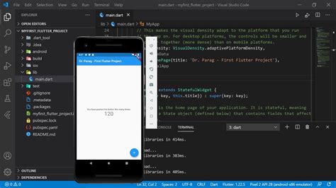 Flutter Visual Studio Code