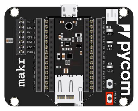 Démarrer avec Lopy4 Pycom Téléfab