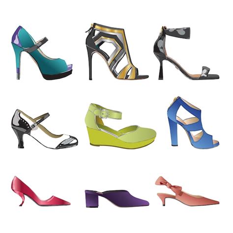 Sapatos Vetor Premium