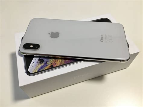 Iphone Xs Max 256gb Silver Novýzáruka Apple Bazar