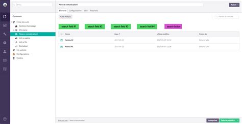 List View How To Implement Custom Search Panel