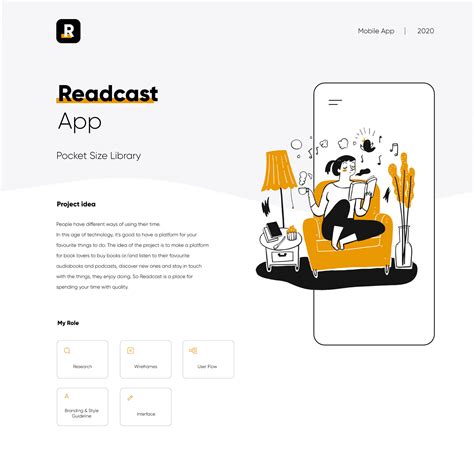 Readcast App On Behance