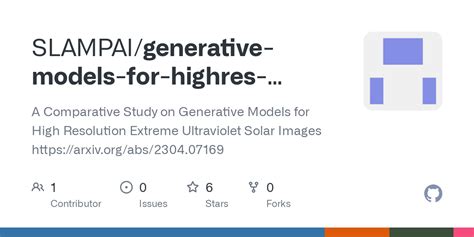 Github Slampai Generative Models For Highres Solar Images A