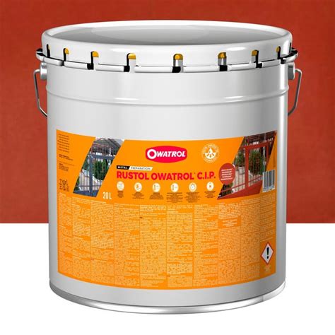 Primaire Antirouille Haute Résistance Owatrol Rustol® Cip Brun Rouge