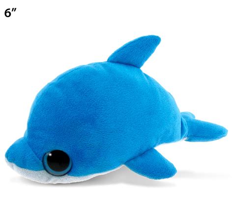 Dolphin Big Eye 6 Inch Plush Dollibu