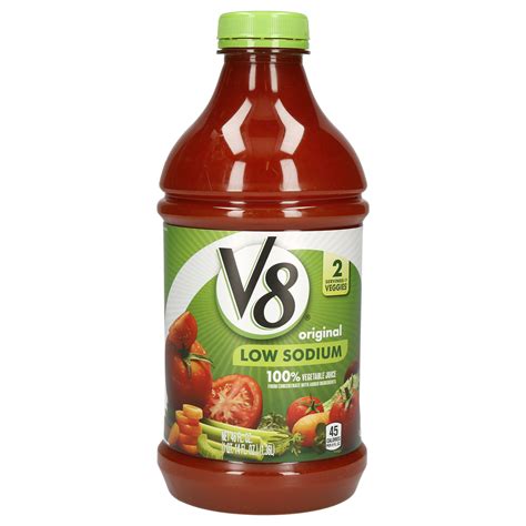 V8 Juice Ingredients Sodium At Robert Lindsay Blog