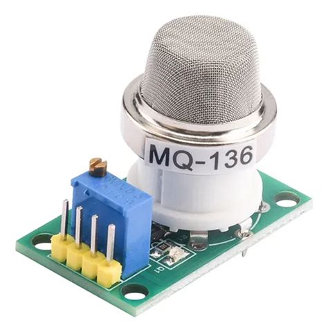 Módulo De Sensor De Gas Sulfuro De Hidrógeno Mq136 H2s Gas Meses Sin