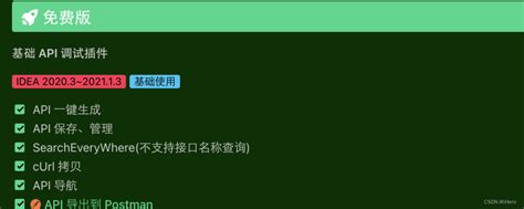 【idea】idea 版 Postman 新版发布，功能强大！idea Postman插件 Csdn博客