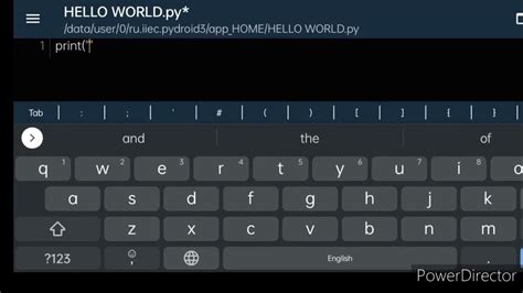 How To Print Hello World On Android Phone Pydroid 3 Codeme
