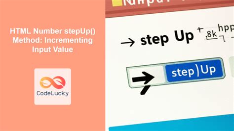 Html Number Step Property Number Input Step Codelucky