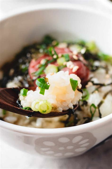 Ochazuke Recipe Japanese Rice Soup With Green Tea Chef Ja Cooks