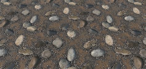 Artstation Ground Stone Material Game Assets