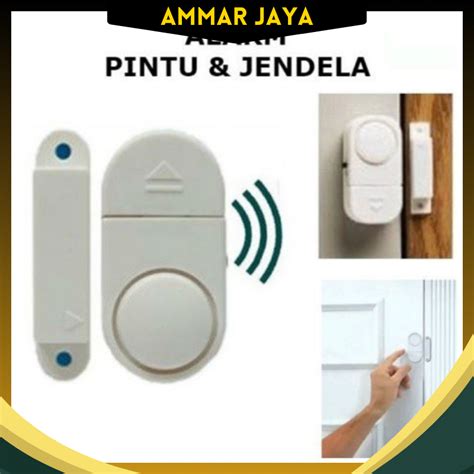 Jual Alarm Anti Maling Bunyi Sensor Pencuri Tempel Door Window Pintu Lemari Laci Jendela Rumah