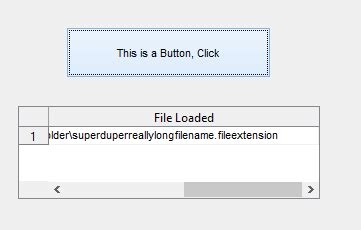 Matlab Modifying Uitable Column Header Alignment Stack Overflow