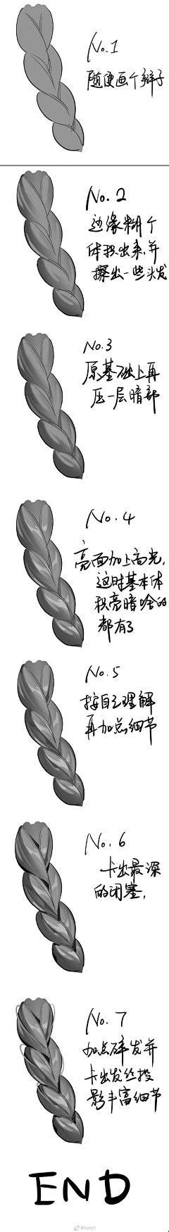 发型 花瓣网陪你做生活的设计师 稿就知道相对画的随意，最终效果可参考图2自行进行调整x能有帮助就太好了x