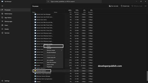 How To Restart Windows Explorer Process In Windows 11