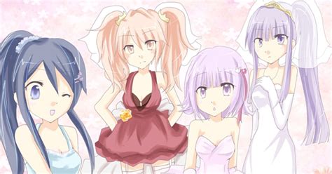 ダンガンロンパ ダンガンロンパヒロインズウェディング 悠夜アキハル＠ご依頼はskebのイラスト Pixiv