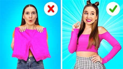 Genius Clothes Hacks For Popular Students Cool Trendy Ideas And