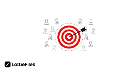 Free Target Audience Animation By Yusuf Kaya Lottiefiles