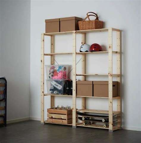 Стеллаж Хейне, 154х30х171 см, IKEA купить c доставкой на OZON по низкой ...
