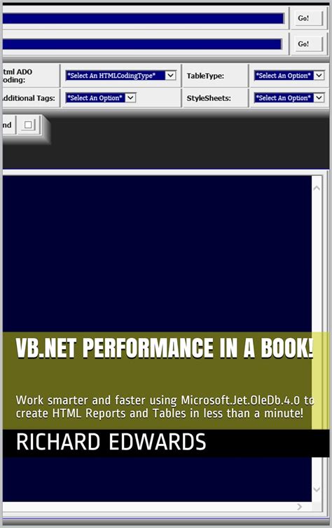Vbnet Performance In A Book Work Smarter And Faster Using Microsoft