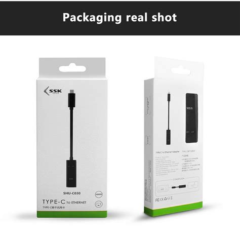 USB C to Lan Cáp Type C sang Lan Ethernet Cáp USB Type C ra Lan RJ SSK chính hãng giá rẻ